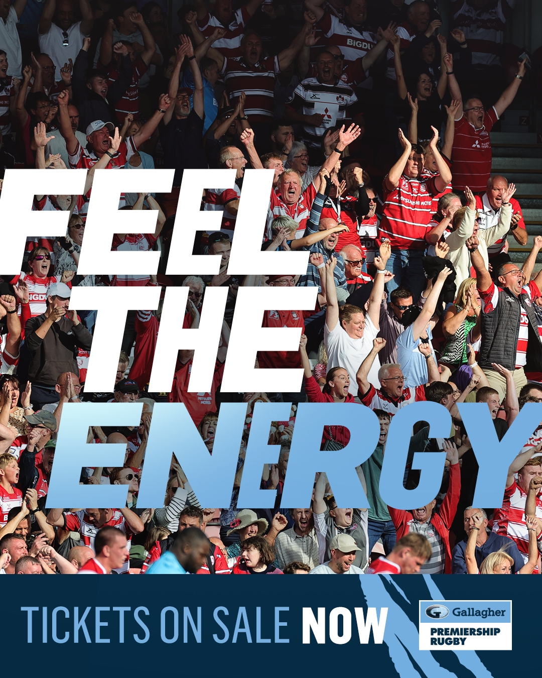 Feel the energy of an unmissable Gallagher Premiership Rugby season!